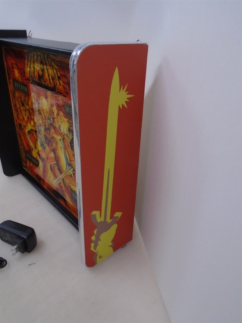 Bally Viking Pinball Head LED Display Light Box - Etsy