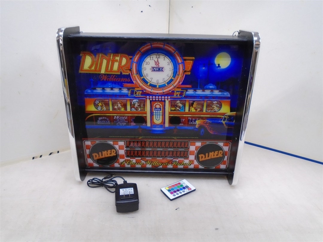 Williams Diner Pinball Head LED Display Light Box - Etsy
