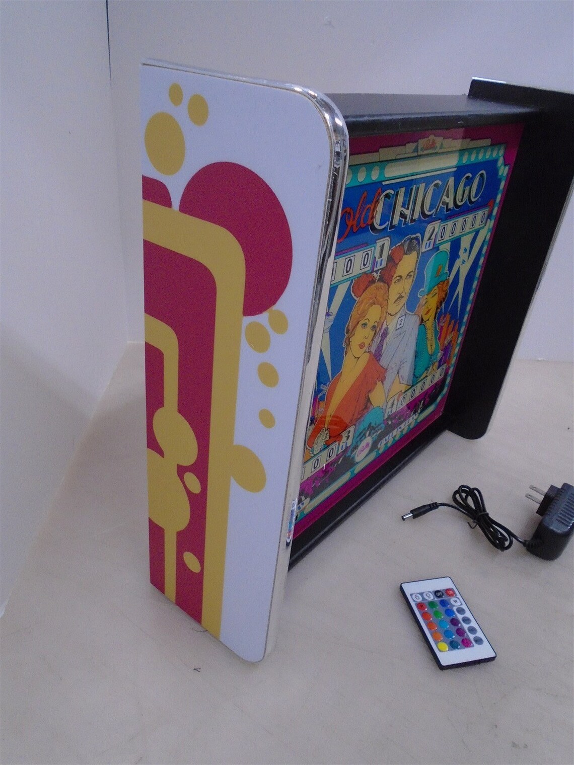 Bally Old Chicago Pinball Head LED Display Light Box | Etsy