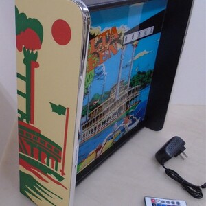 Bally Delta Queen Pinball Head LED Display Light Box - Etsy UK