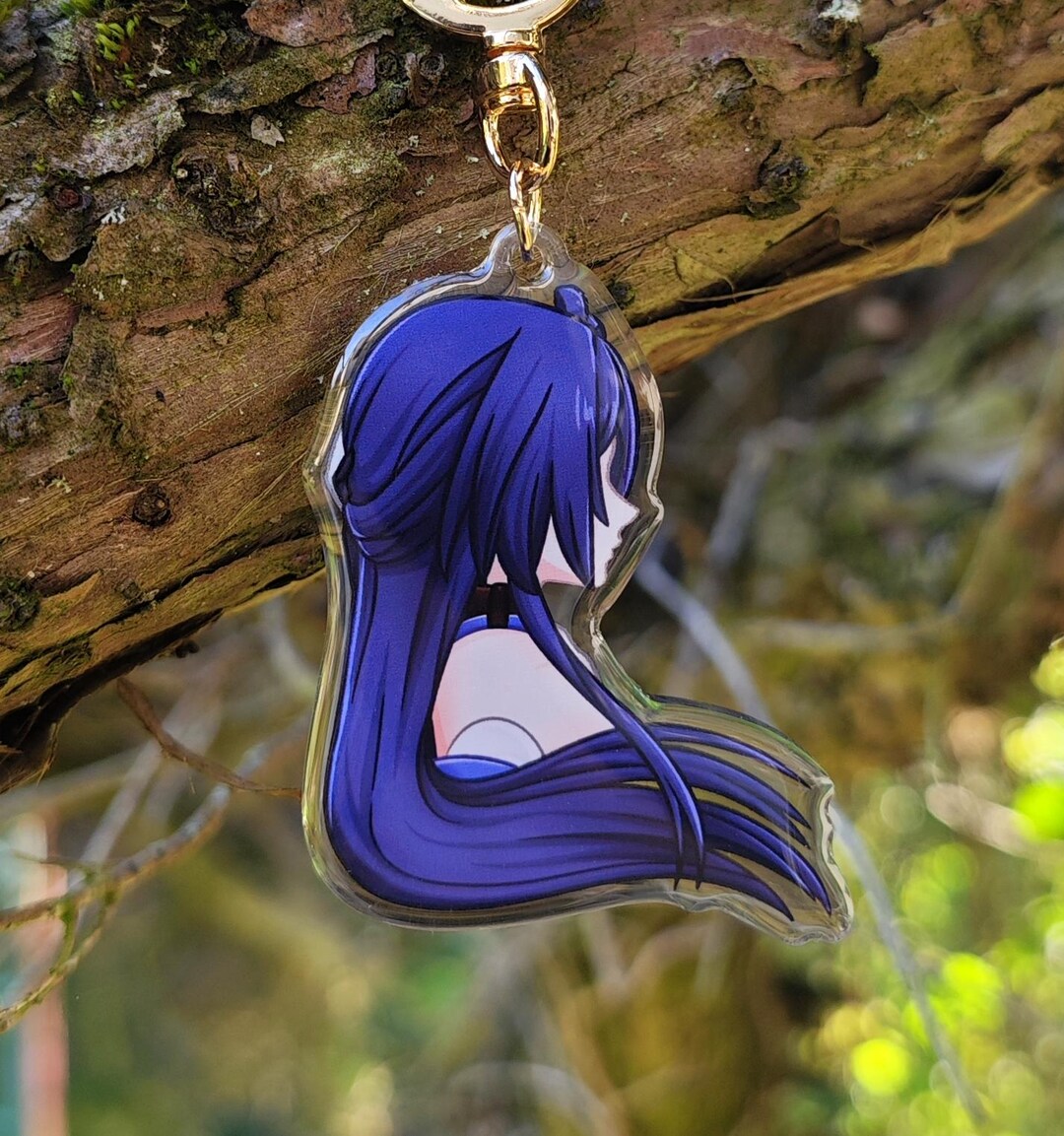 Acheron Acrylic Keychain - Honkai Star Rail - Etsy
