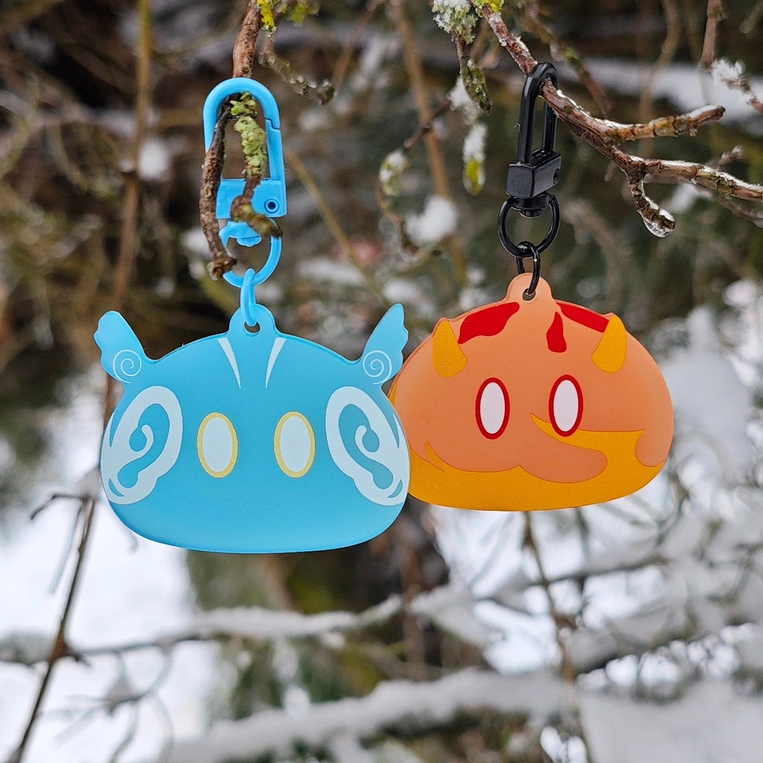 Slime Frosted Acrylic Keychains - Genshin Impact - Etsy