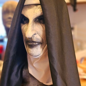 Nun Mask - Etsy