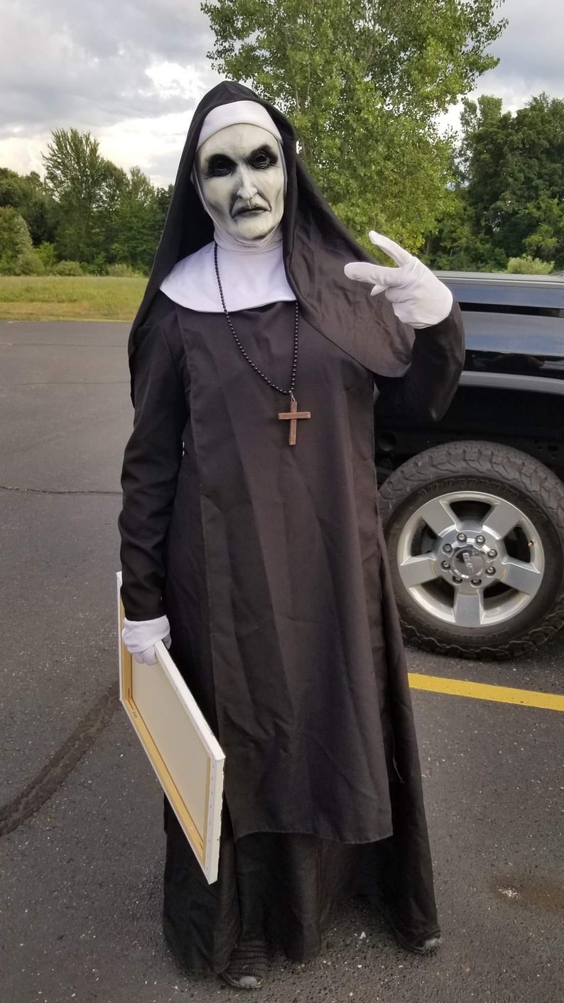 Nun Mask | Etsy