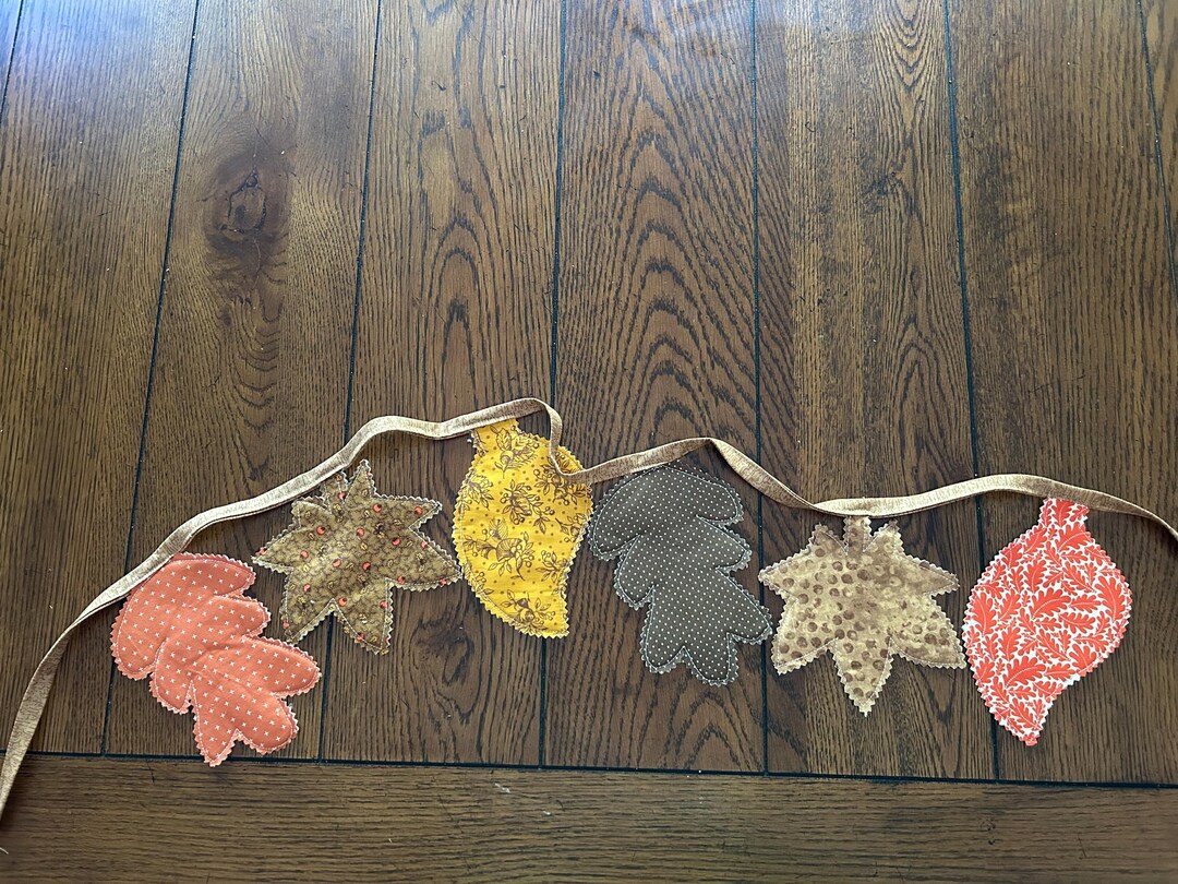 Fall Leaf Banner - Etsy