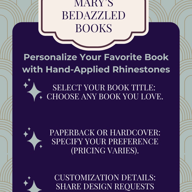 Bedazzled Books - Etsy