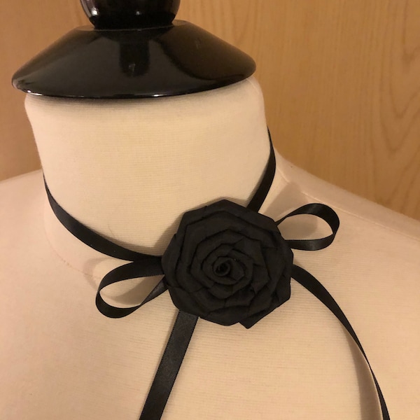 Satin Ribbon Roses - Etsy