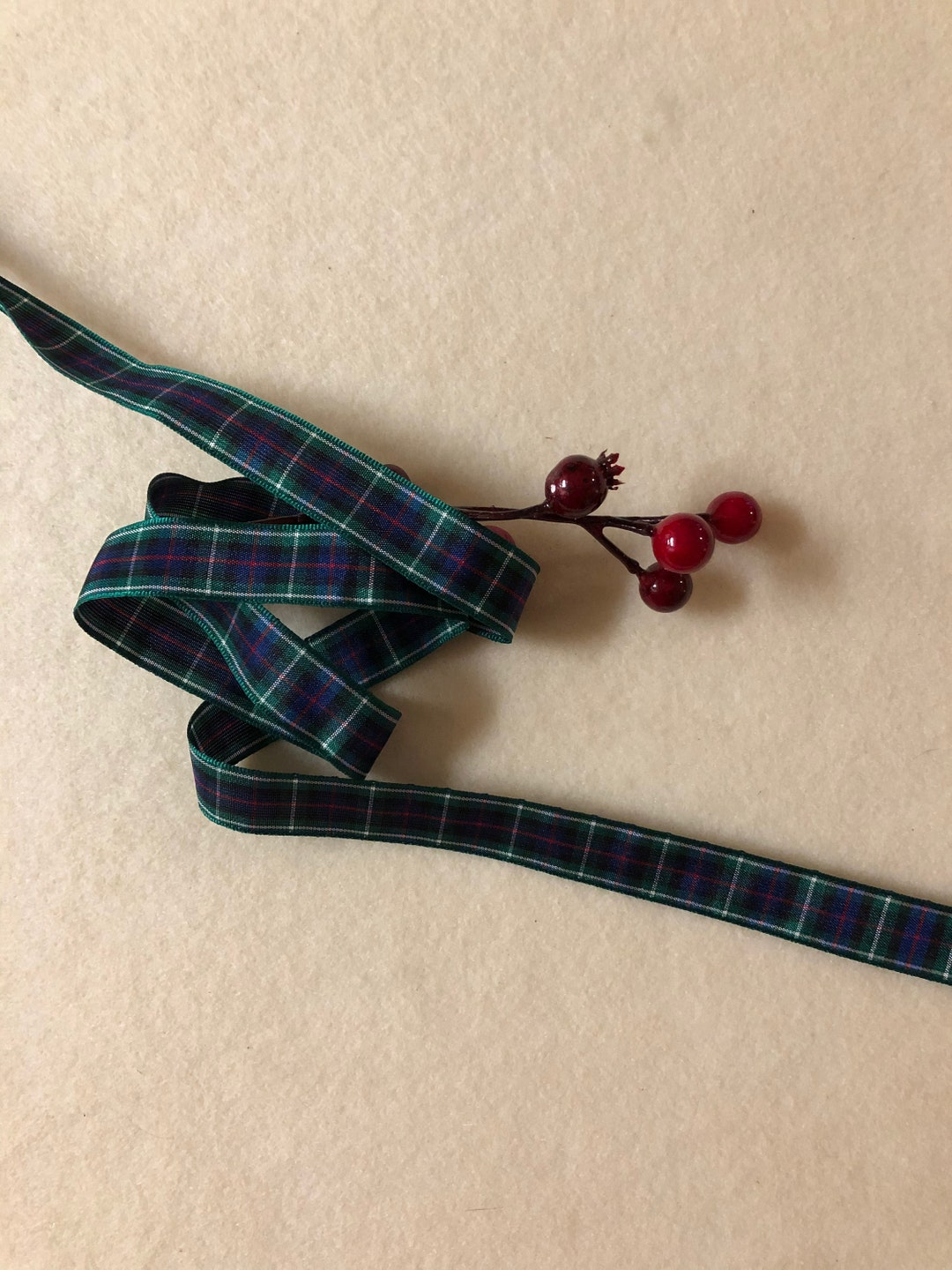 5/8 Inch Mackenzie Tartan Ribbon - Etsy