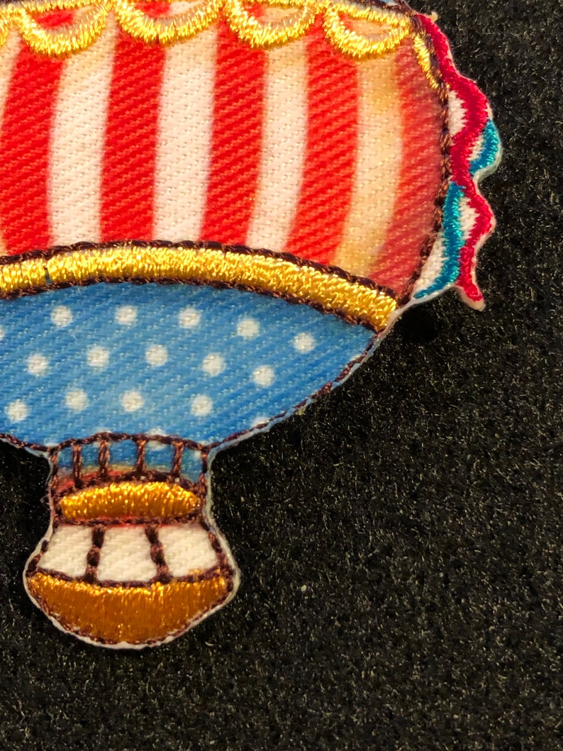 Hot Air Balloon Applique Iron On - Etsy