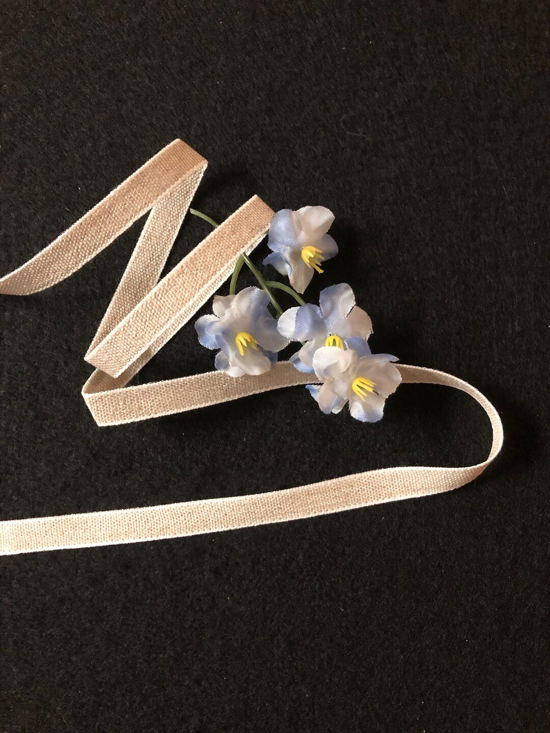 3/8 Inch Linen Ribbon - Etsy