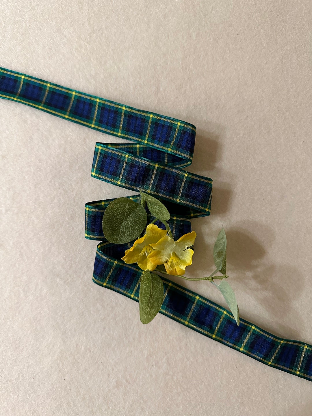 1 Inch Gordon Tartan Ribbon - Etsy