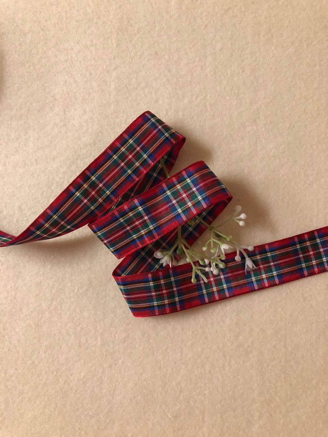 1 Inch Royal Stewart Tartan Ribbon - Etsy