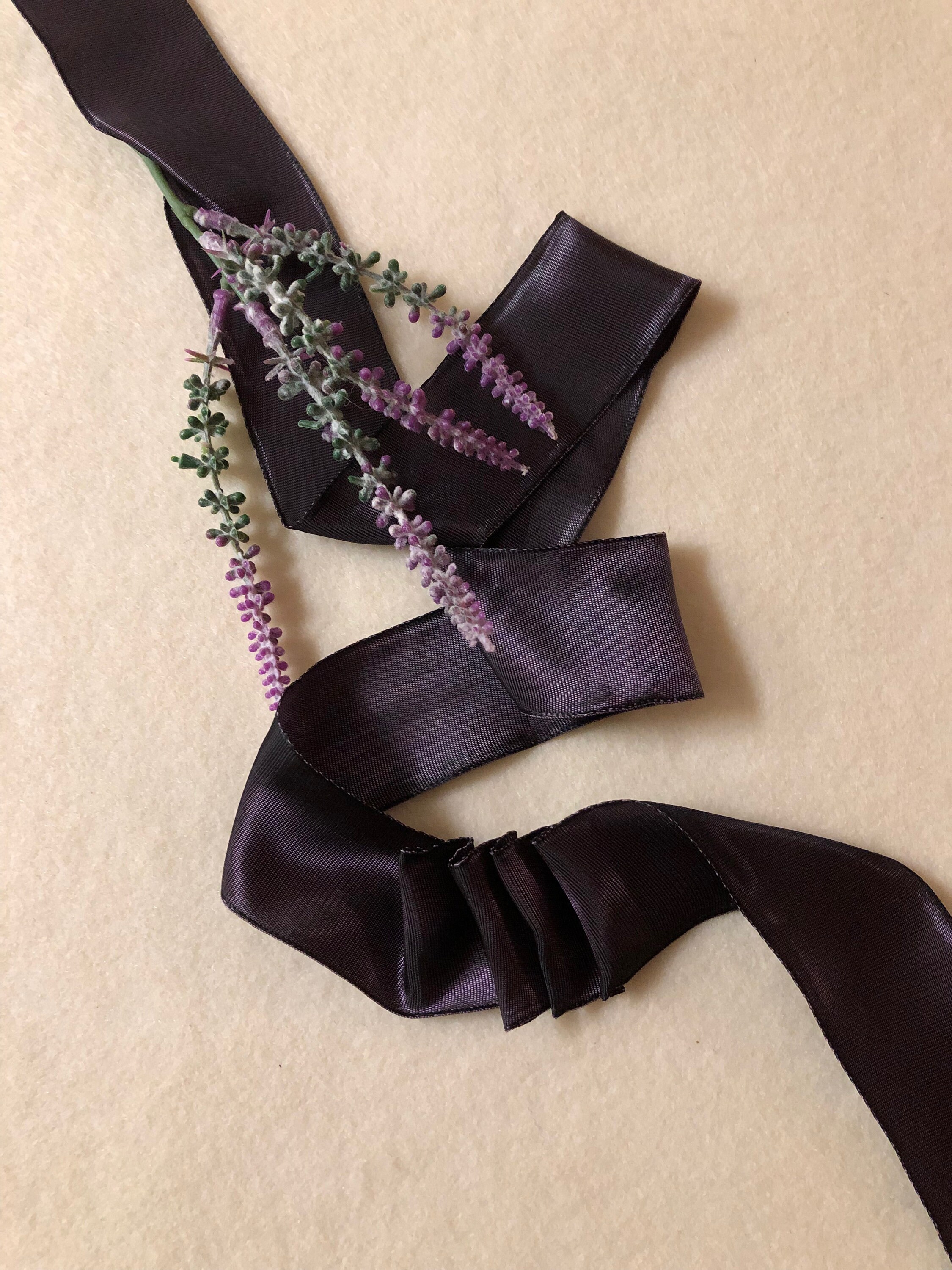 Lyon Wired Faille Ribbon 1 1/2 Inches Wide Plum | Etsy