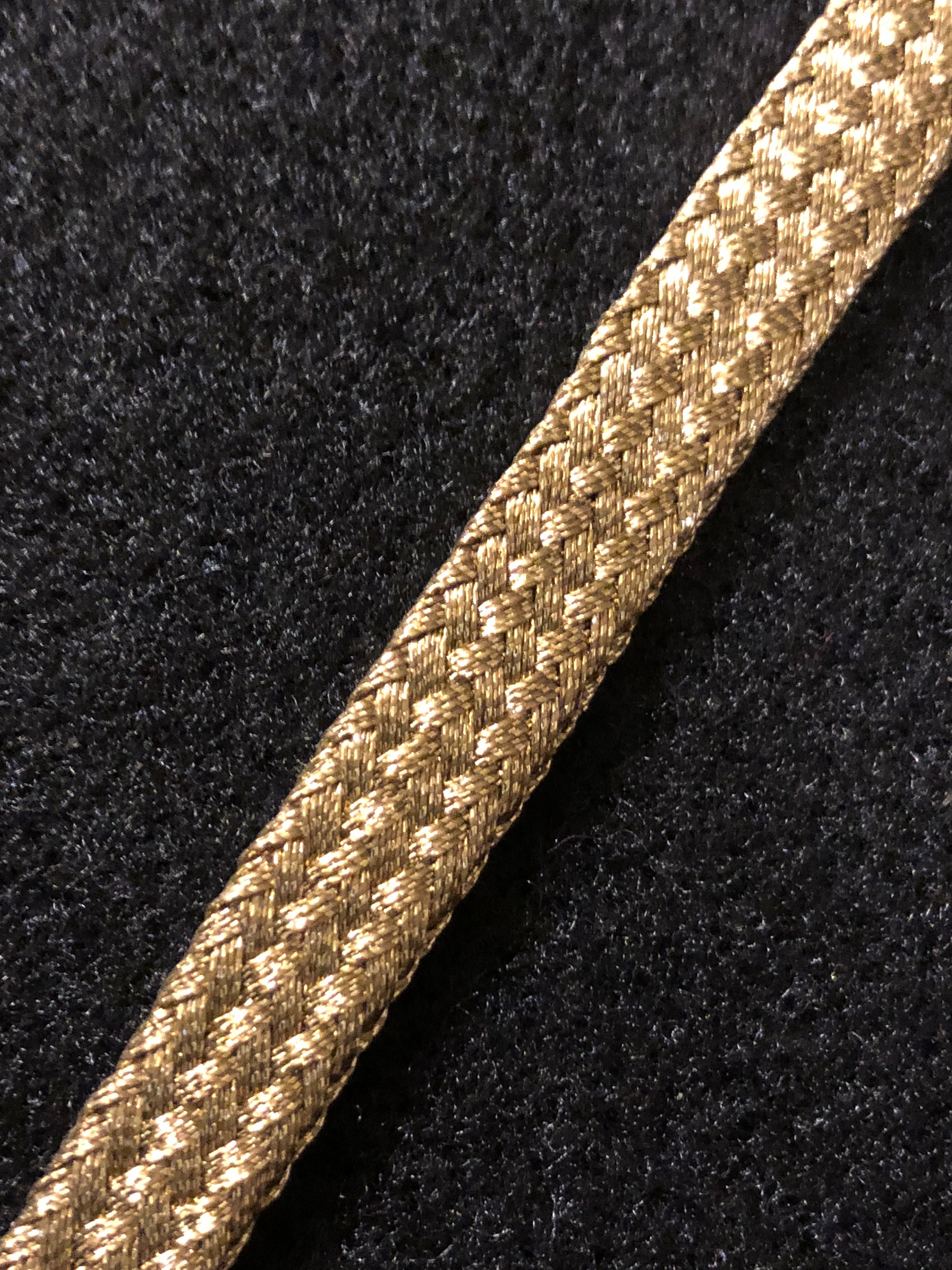 Gold Metallic Braid | Etsy
