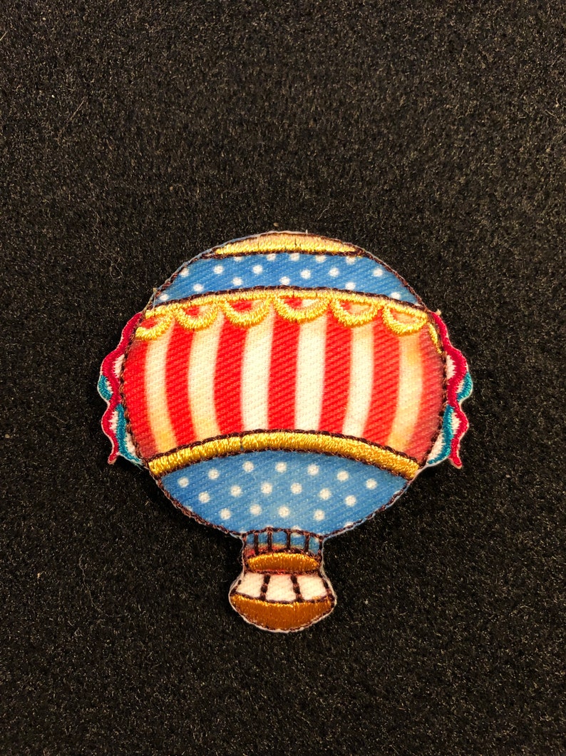 Hot Air Balloon Applique Iron On - Etsy