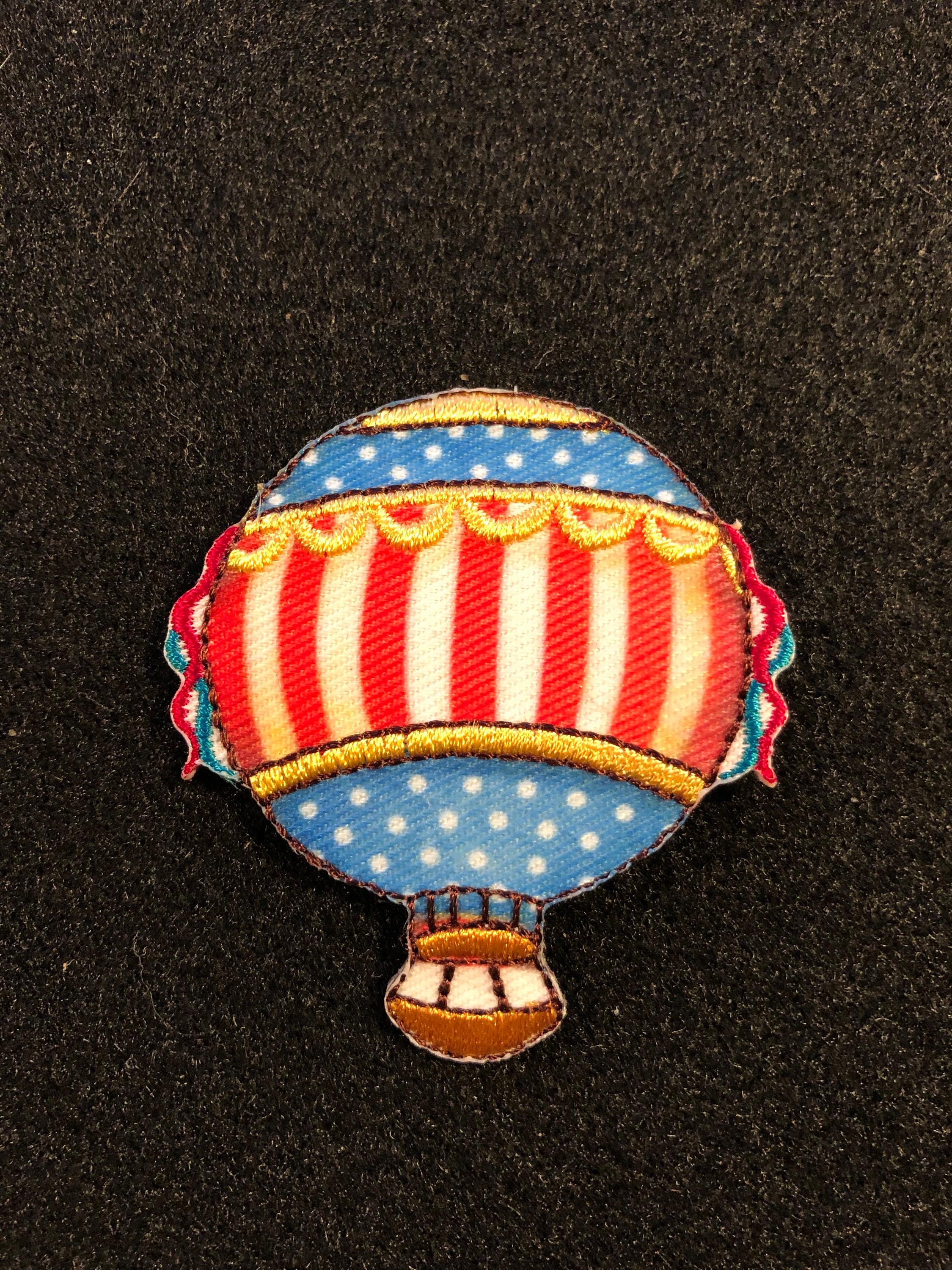 Hot Air Balloon Applique Iron On - Etsy