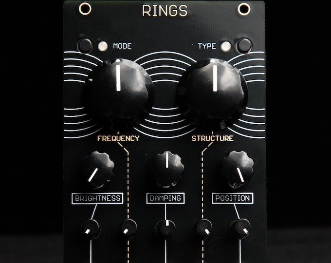 Mutable Instruments Plaits Eurorack Synth Oscillator Clone Module black ...