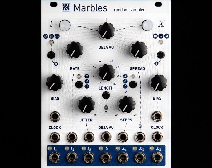 Mutable Instruments Marbles Eurorack Random Sampler Synth Module white ...