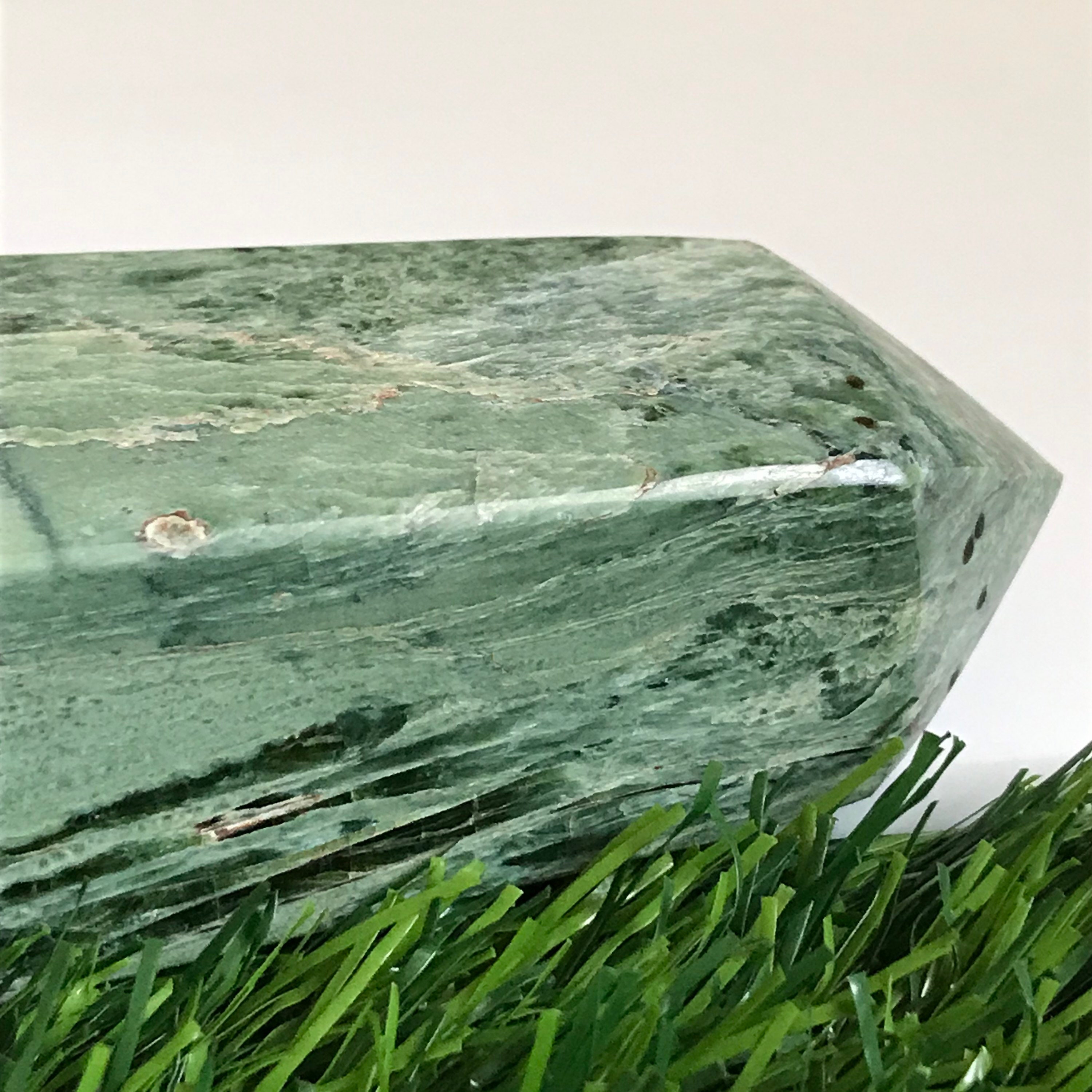 Jade Tower Natural Nephrite Jade Gemstone Tower - Etsy