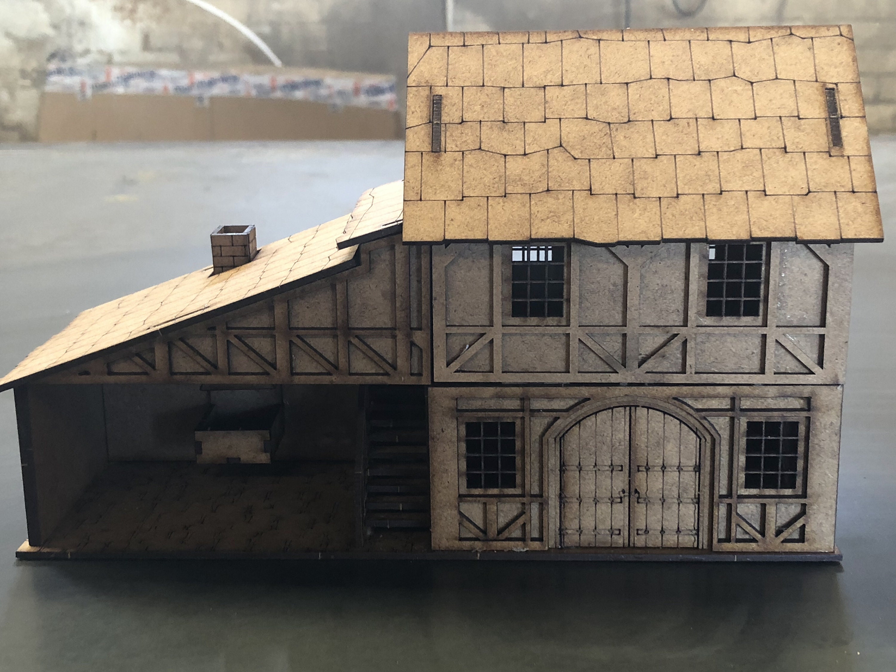 28mm Blacksmiths House & Forge - Etsy