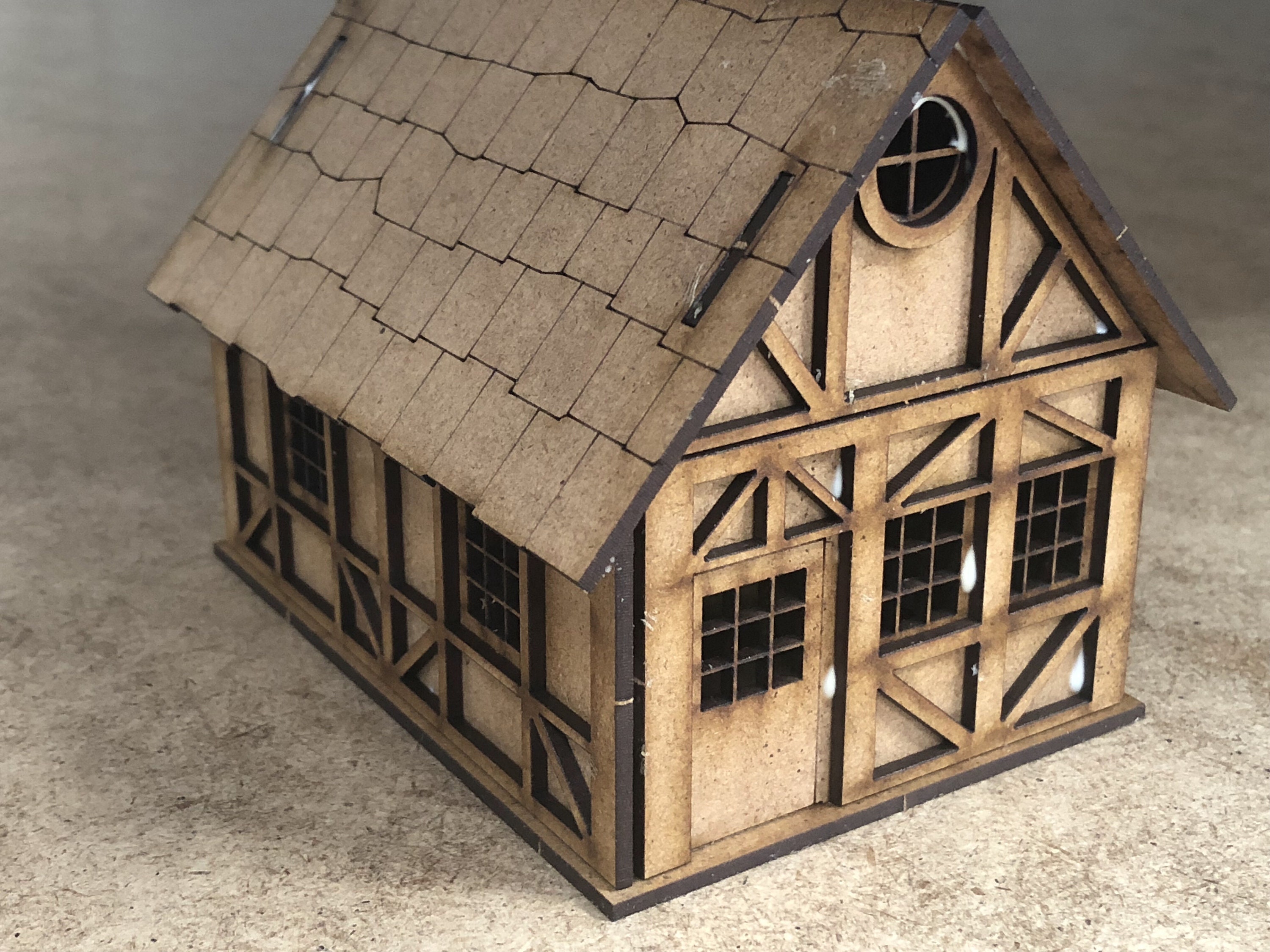 28MM Fantasy Tudor Style Small T4B House - Etsy