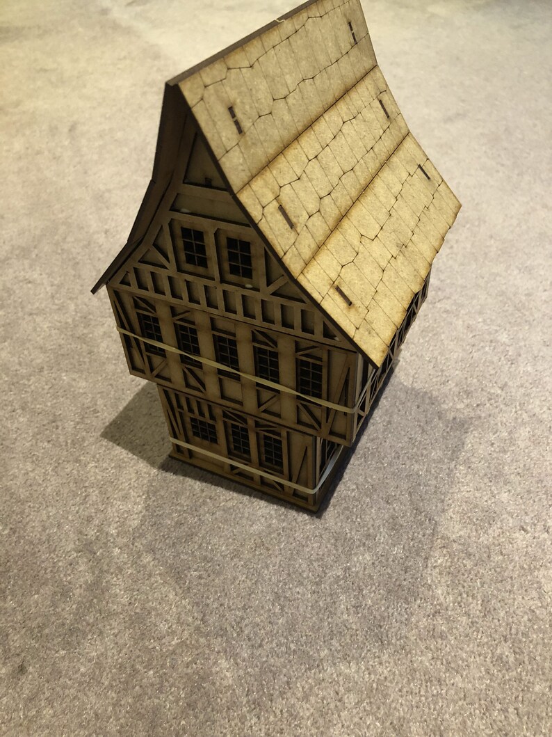 28mm Fantasy Tudor Style House T3 - Etsy