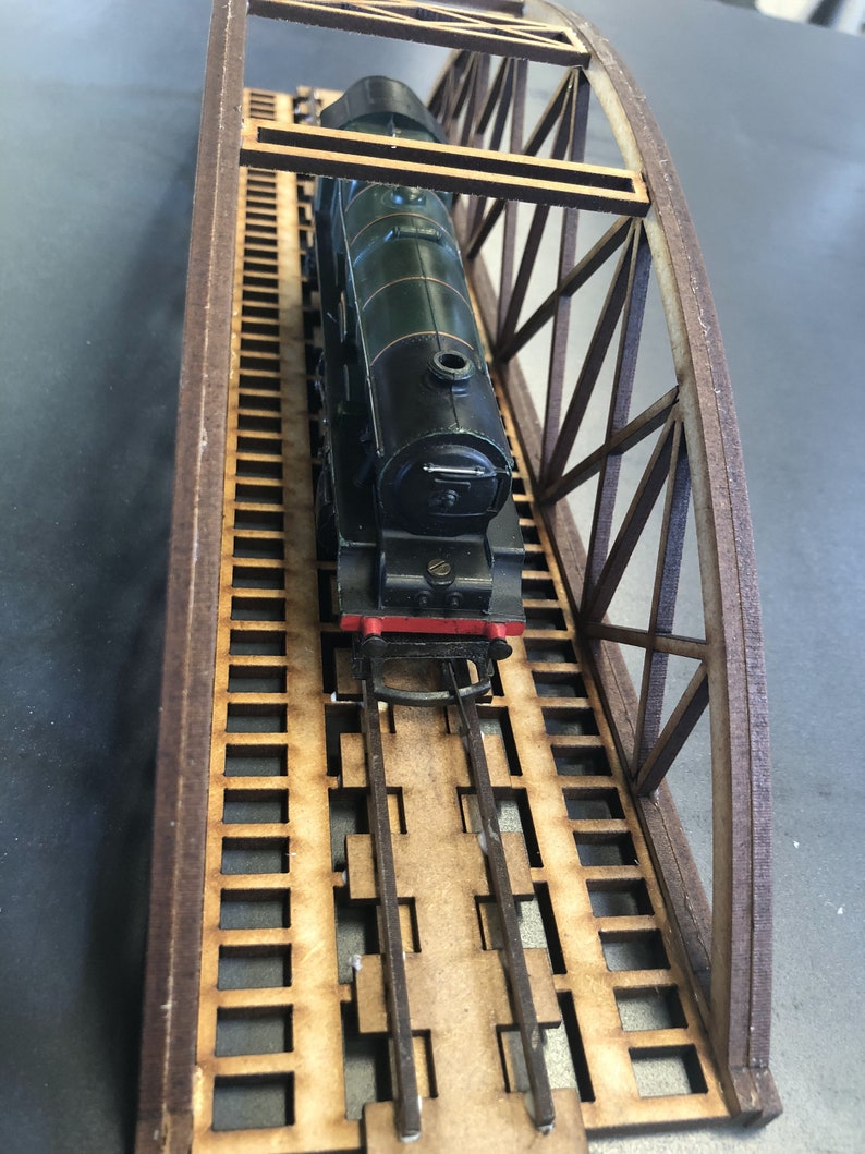 00 Gauge Arched Girder Railway Bridge - Etsy