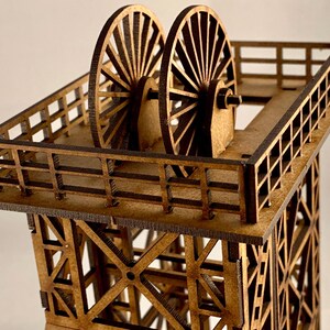 00 Gauge Colliery Pit Head - Etsy