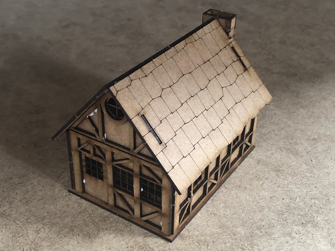 28MM Fantasy Tudor Style Small T4B House - Etsy