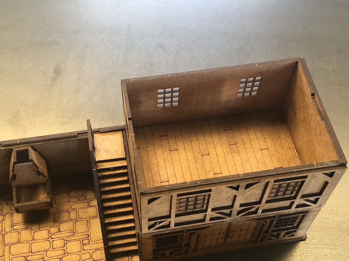 28mm Blacksmiths House & Forge - Etsy