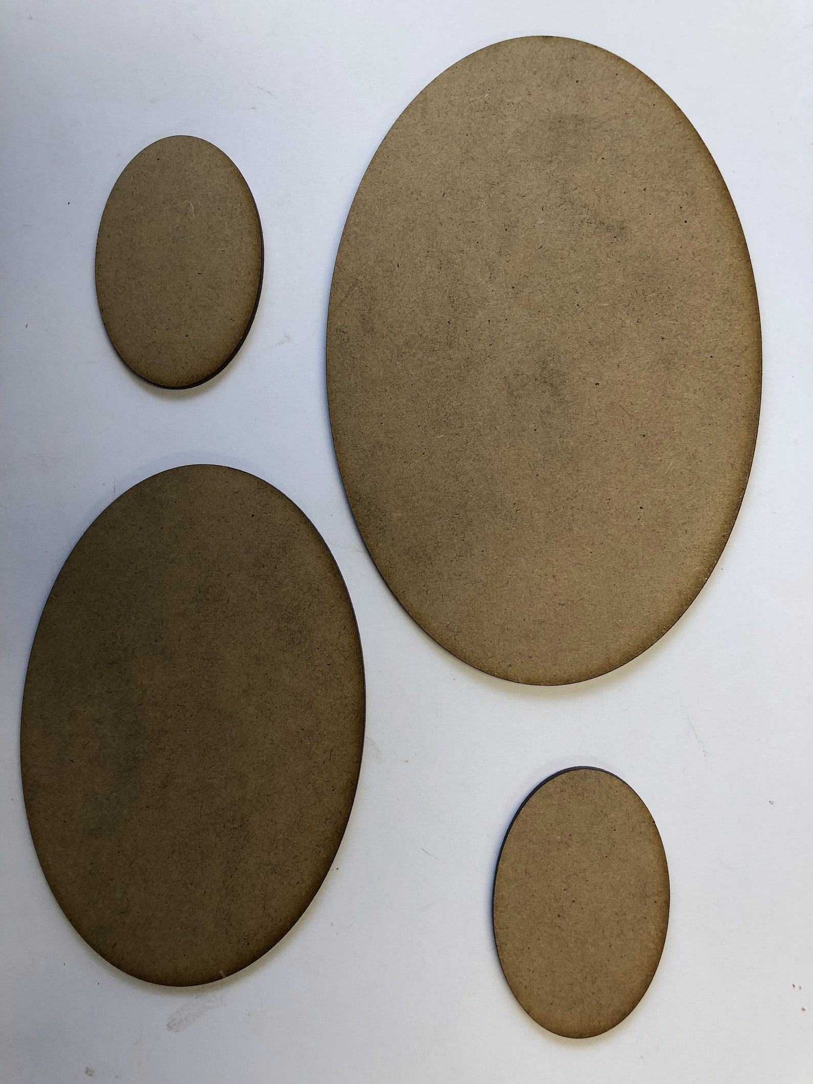Round Bases for Warhammer 40k, Wargames, Table Top Games .MDF Wood ...