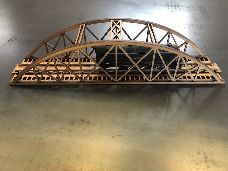 00 Gauge Arched Girder Railway Bridge - Etsy
