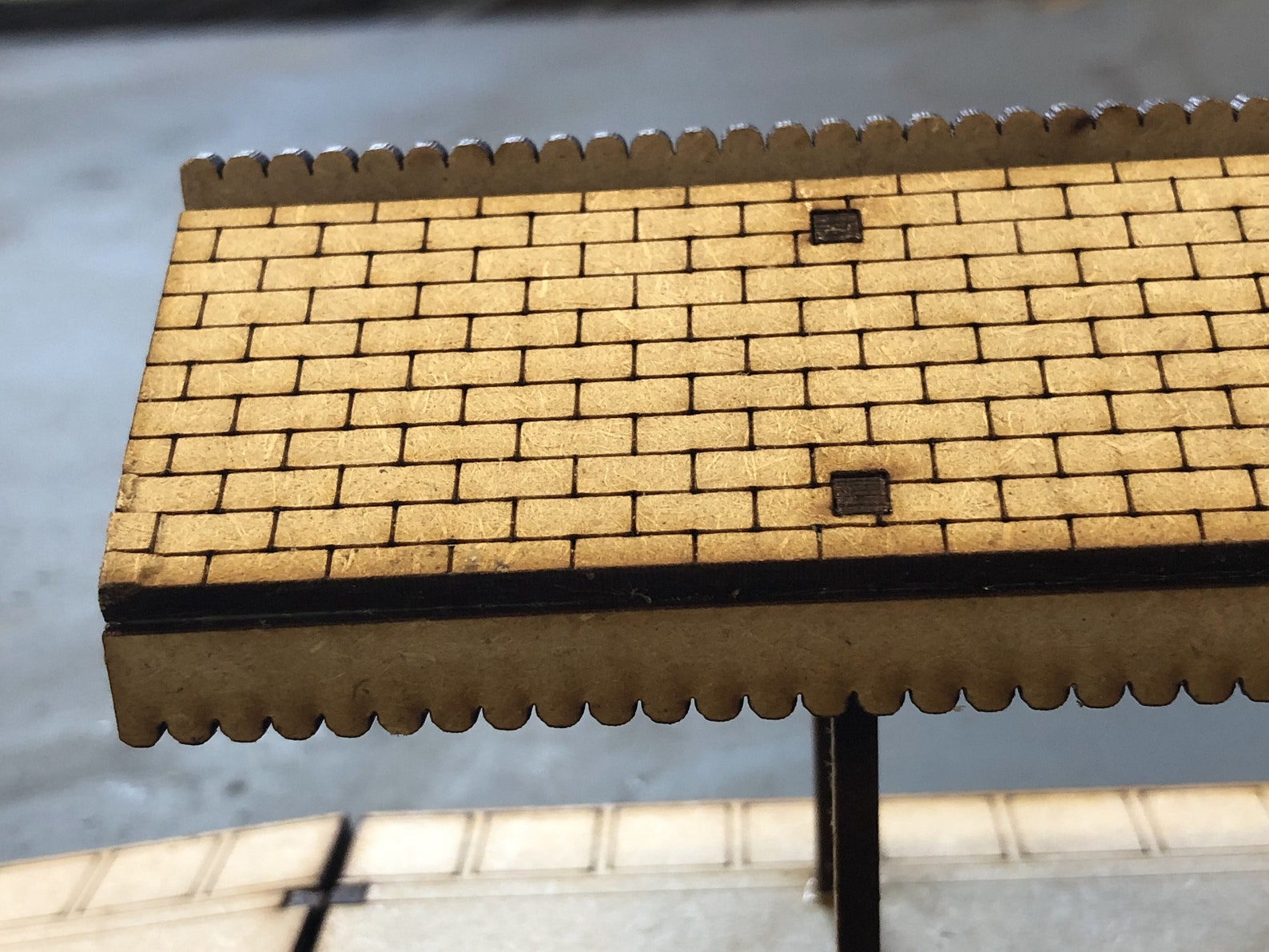 OO/HO Gauge Double Platform & Canopy With On/off Ramp - Etsy Canada