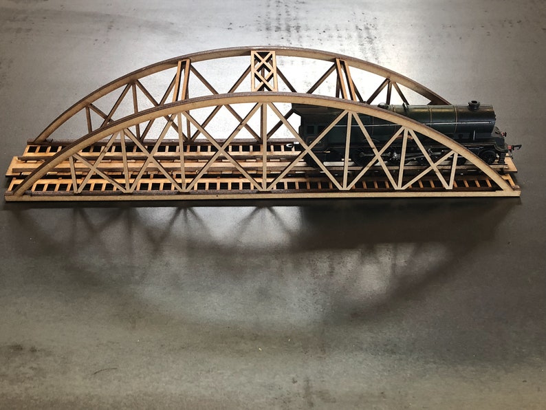 00 Gauge Arched Girder Railway Bridge - Etsy
