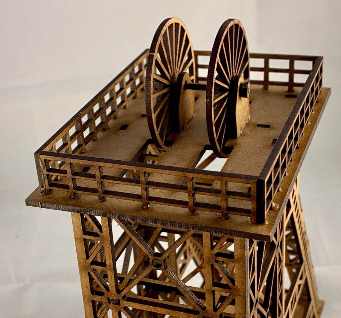 00 Gauge Colliery Pit Head - Etsy