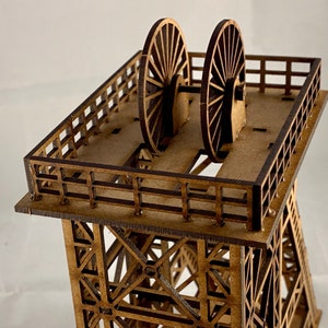 00 Gauge Colliery Pit Head - Etsy
