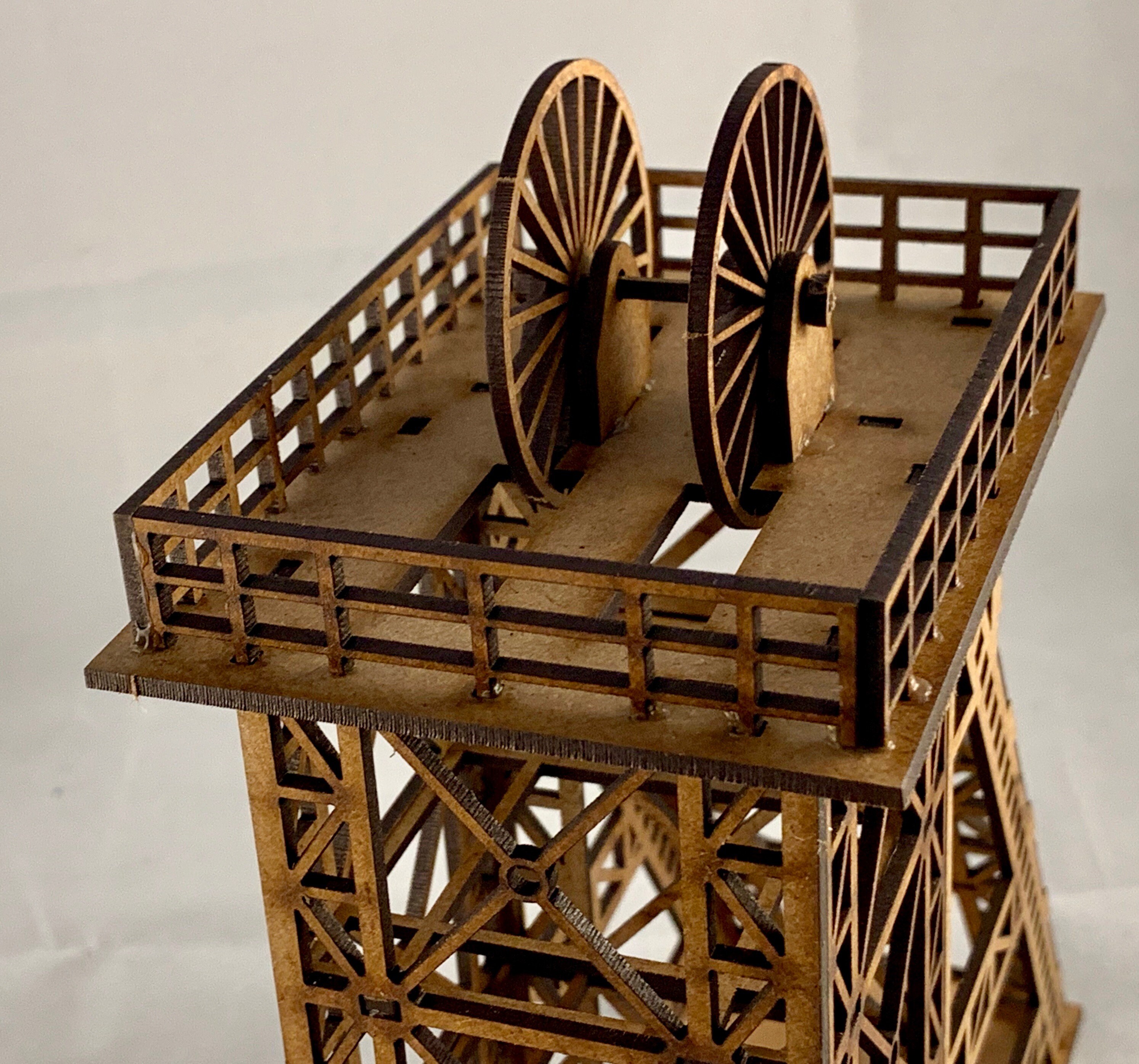 00 Gauge Colliery Pit Head - Etsy