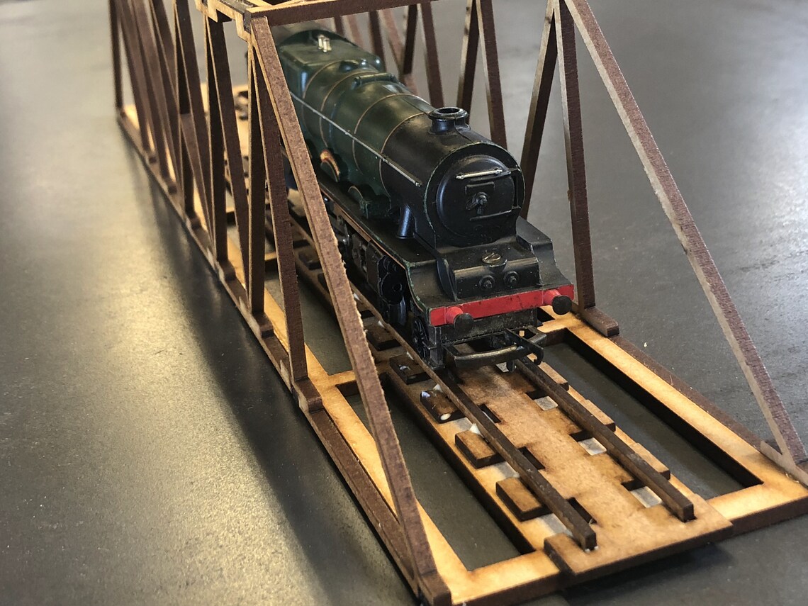 00 Gauge Girder Railway Bridge - Etsy