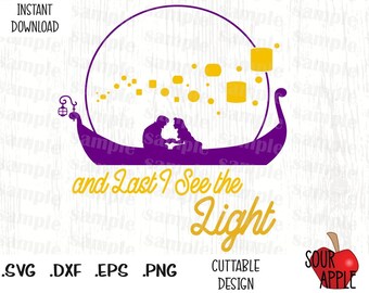 Tangled silhouette | Etsy