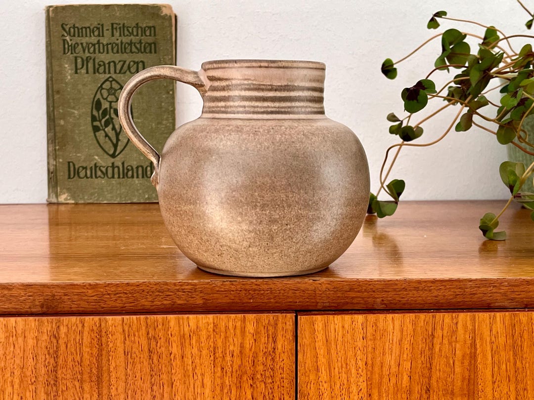 Vintage, Vase, Pitcher Vase, Studio Ceramics, Incised Mark H and 110/2 ...