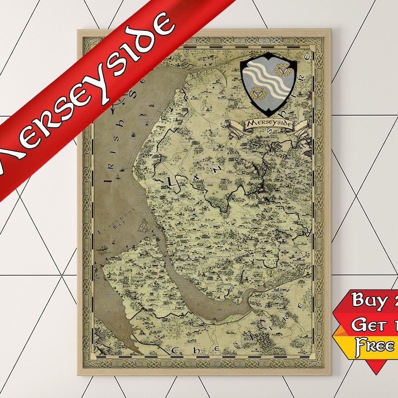 Map Poster - Etsy UK