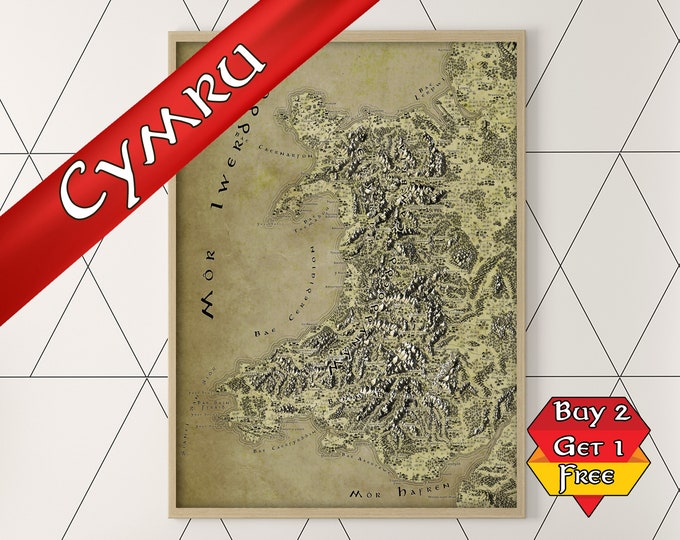 Custom Fantasy World Game Map Personalized RPG World-building High ...