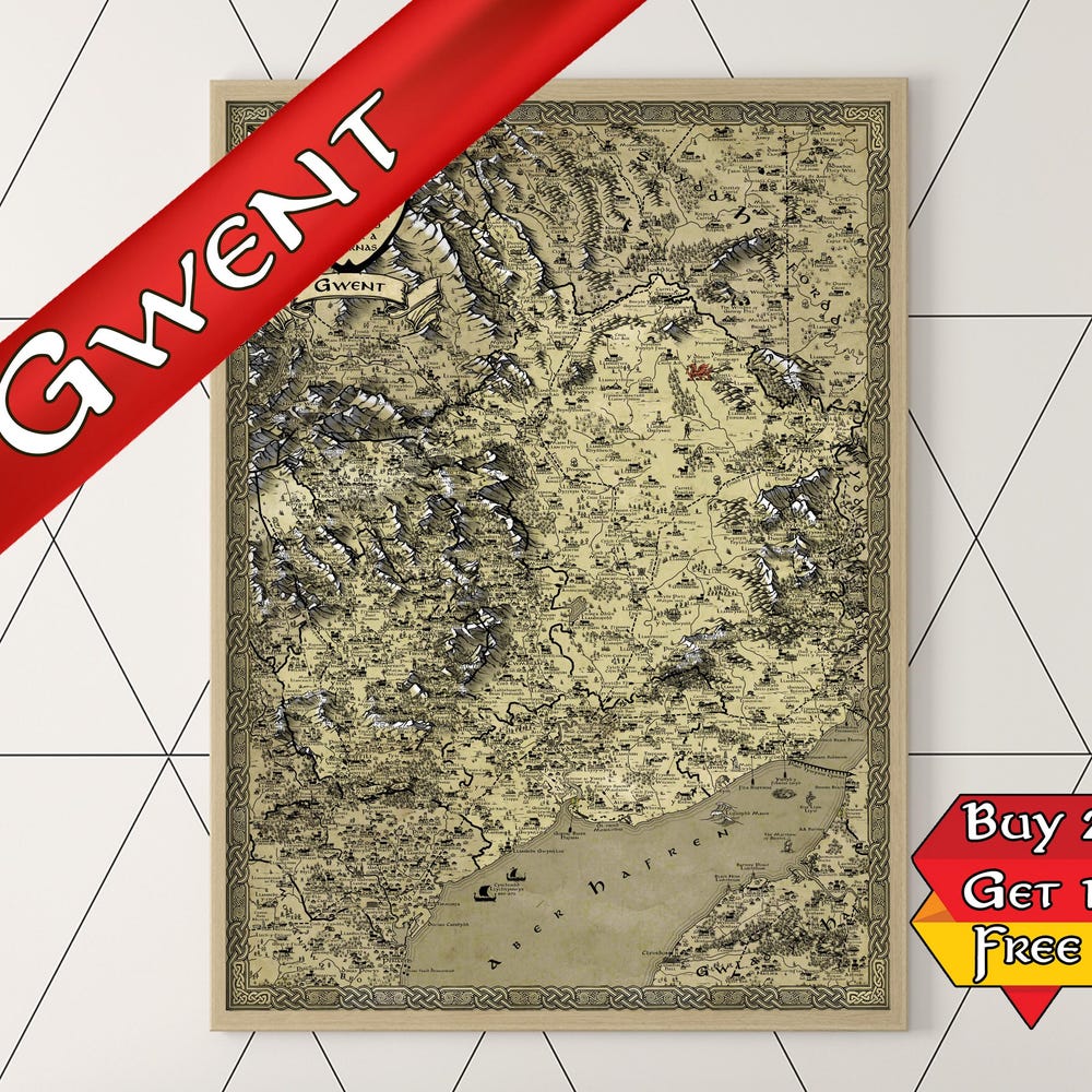 FantasyWorldMaps - Etsy UK