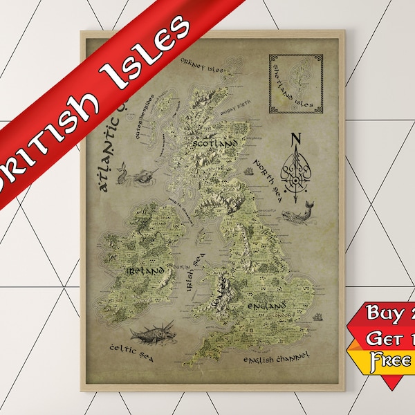 Fantasy Maps - Etsy