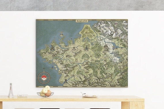 Pokemon Kalos Map
