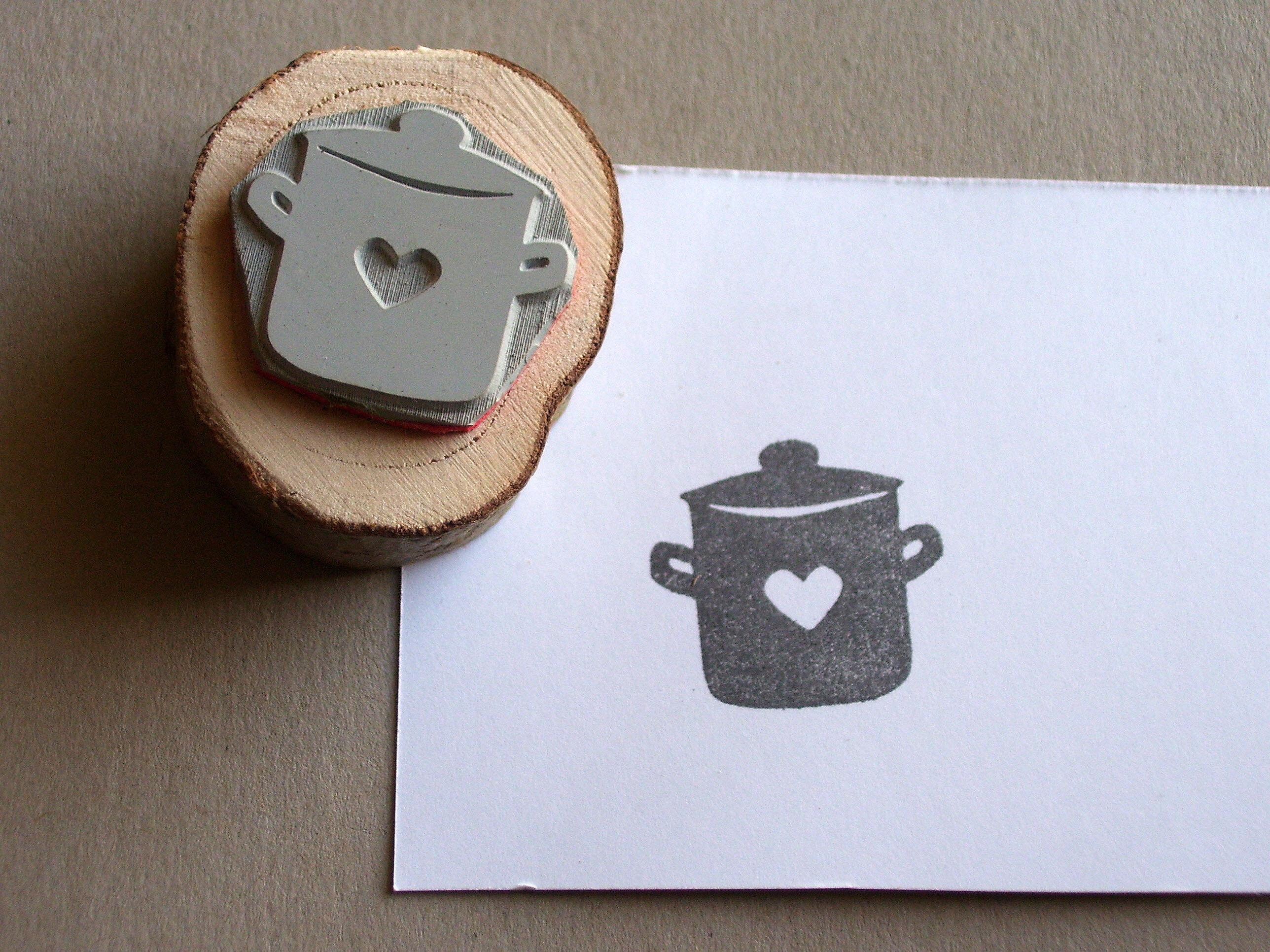 Stamp for Cooking Pot or Saucepan, for Recipe Cards - Etsy