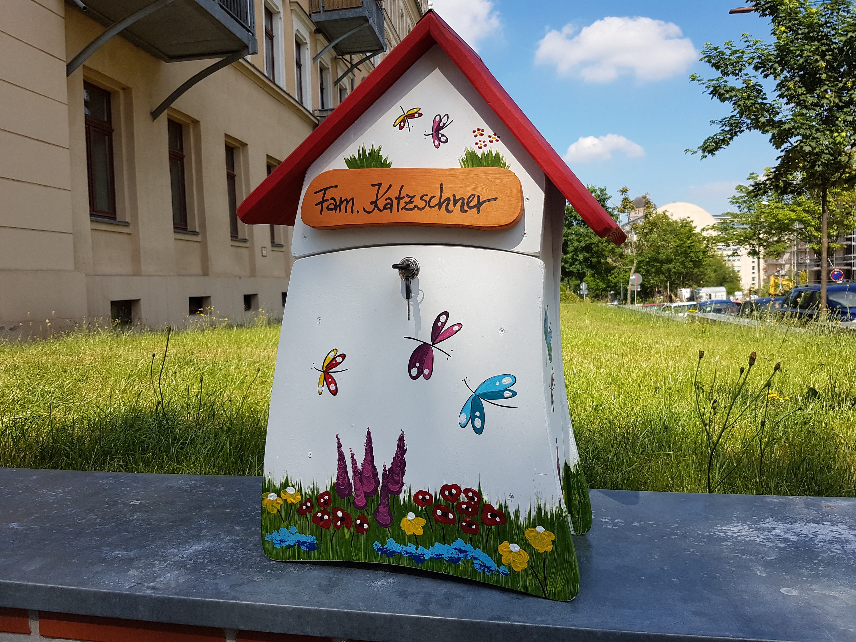 Birdhouse Mailbox bird Villa Weatherproof - Etsy