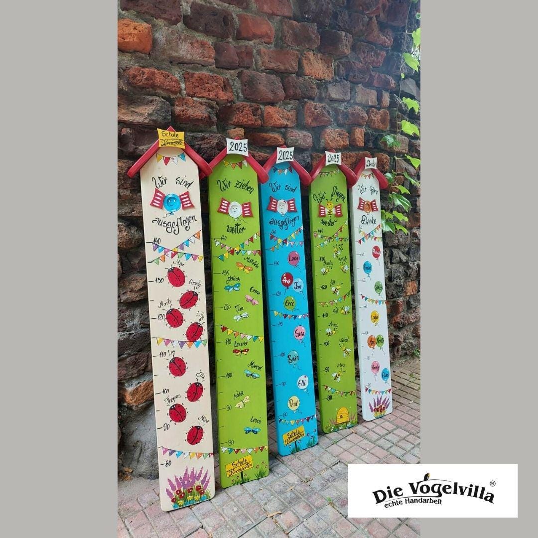 Personalized Children’s Height Chart – Farewell Gift for Daycare ...