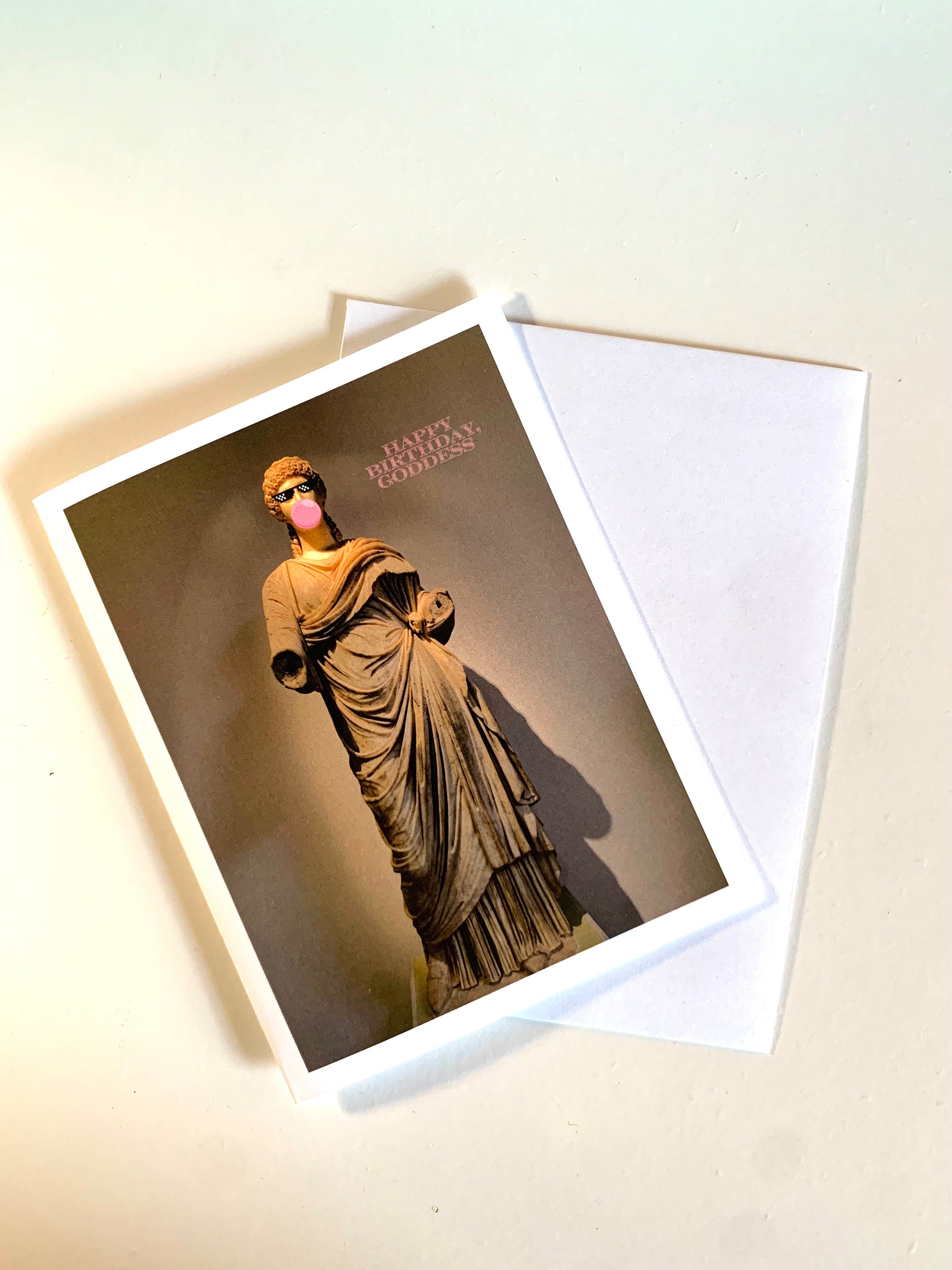 Happy Birthday, Goddess Greeting Card - Etsy