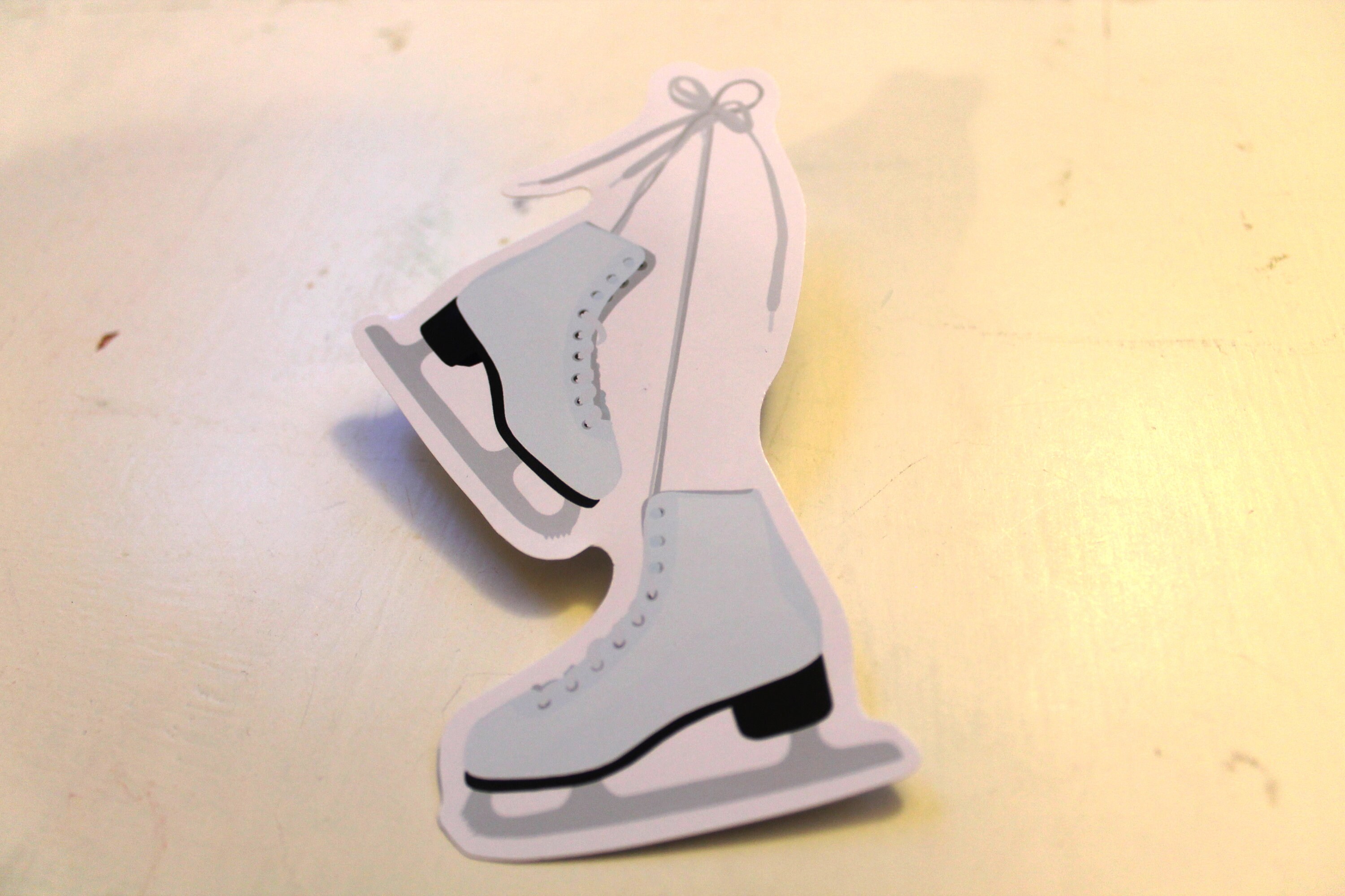 Ice Skates Stickers | Skating Sticker - Etsy